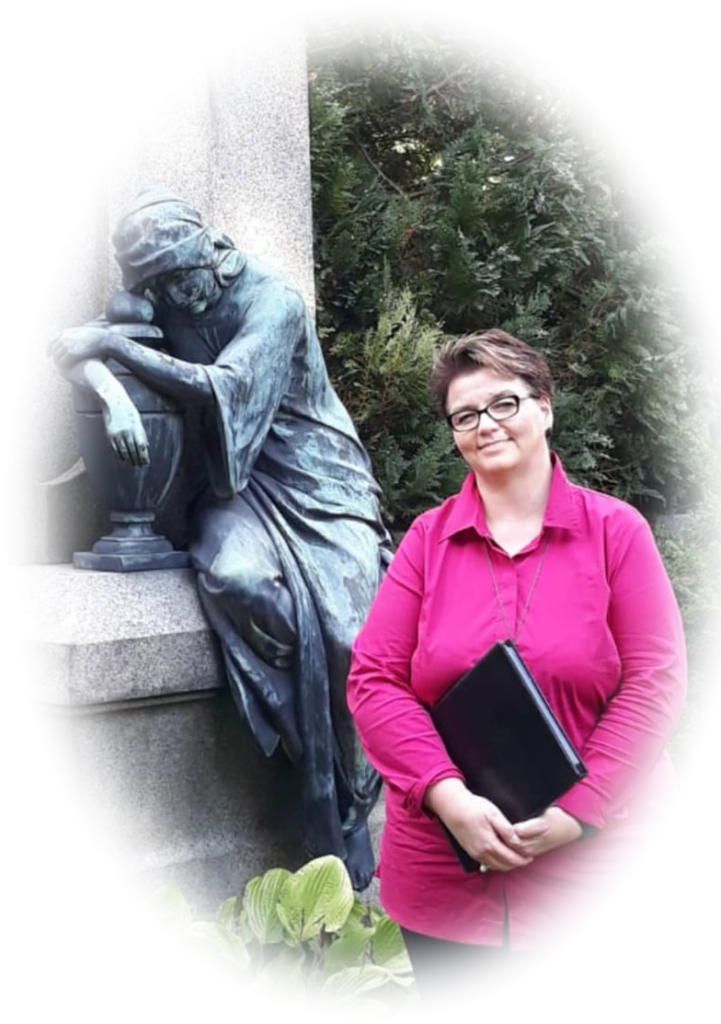 Zertifizierte Trauerrednerin Trost finden & sich verabschieden